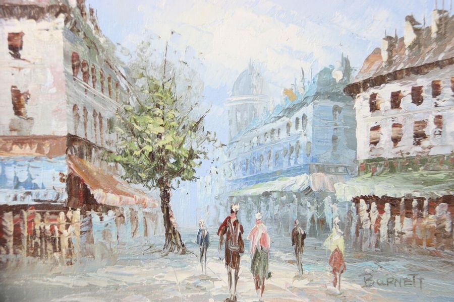 Caroline Burnett | Paysage parisien | MutualArt