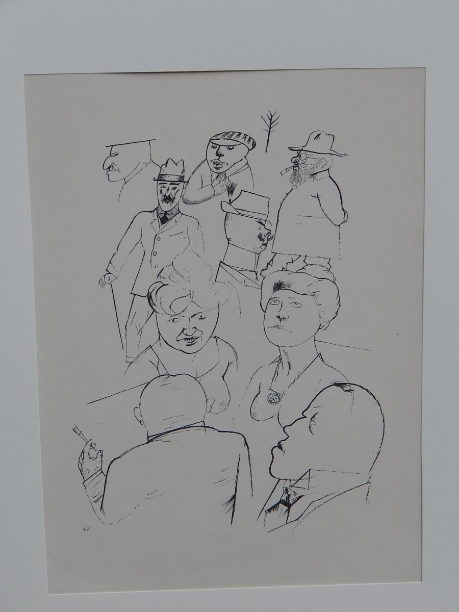 George Grosz | Georges Grosz(1893-1959) Heimatliche Gestalten (1923 ...
