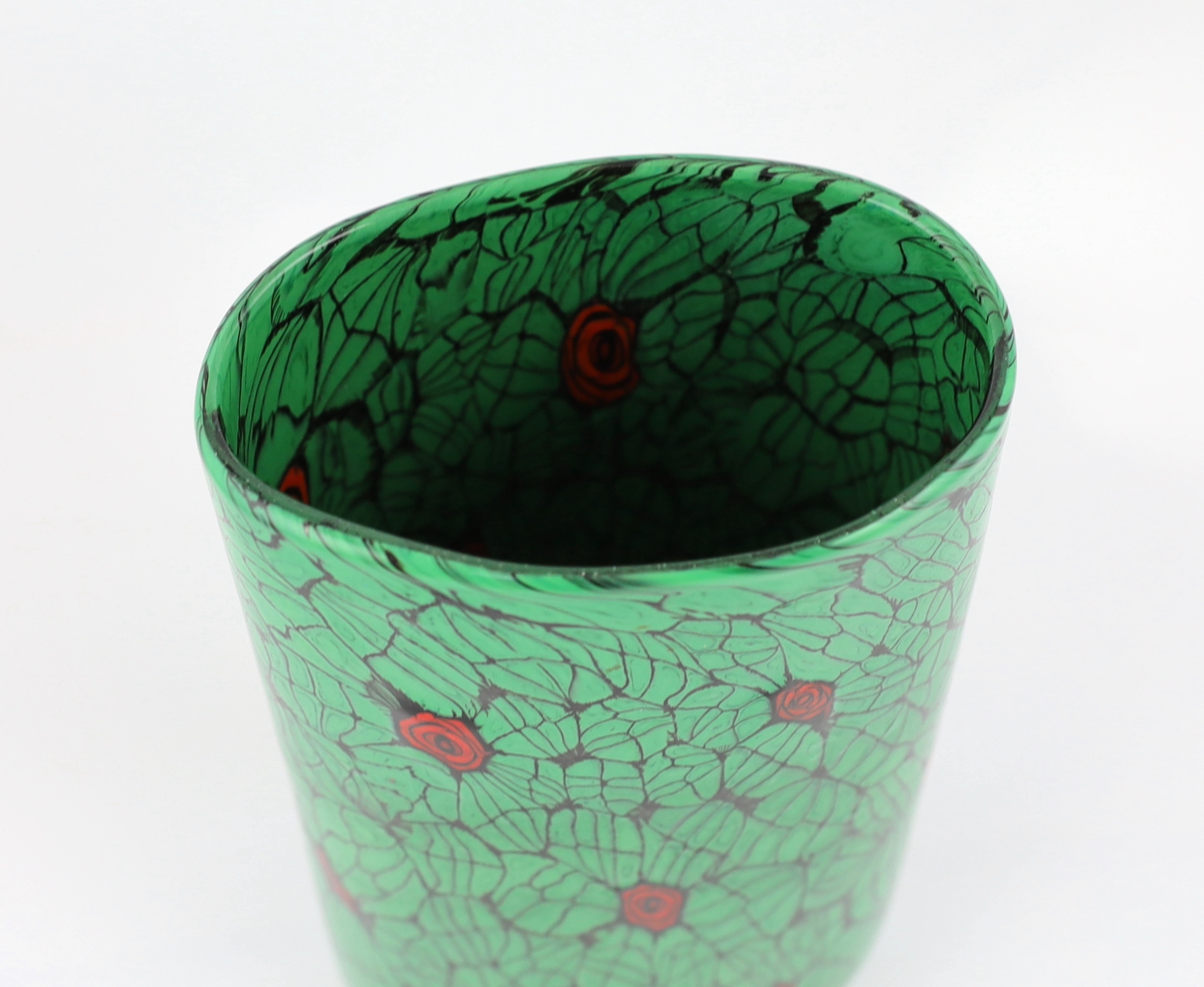 Vittorio Ferro | a Murano glass Murrine vase | MutualArt