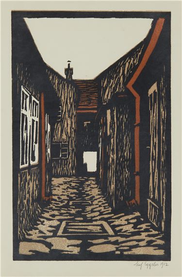 Stefan Eggeler | Untitled (Alte Häuser) (1912) | MutualArt