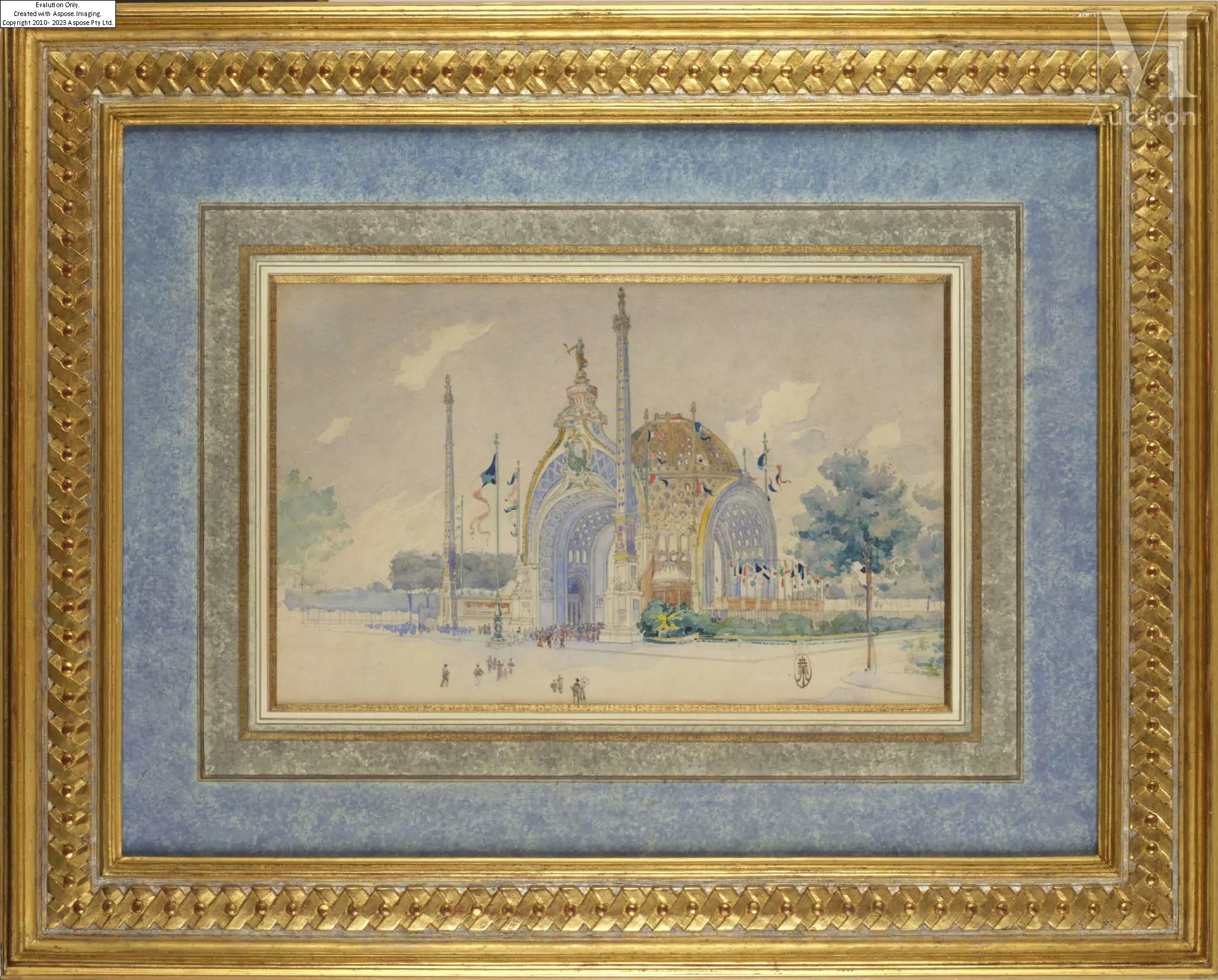 René Binet | Projet pour la porte monumentale de l’exposition ...