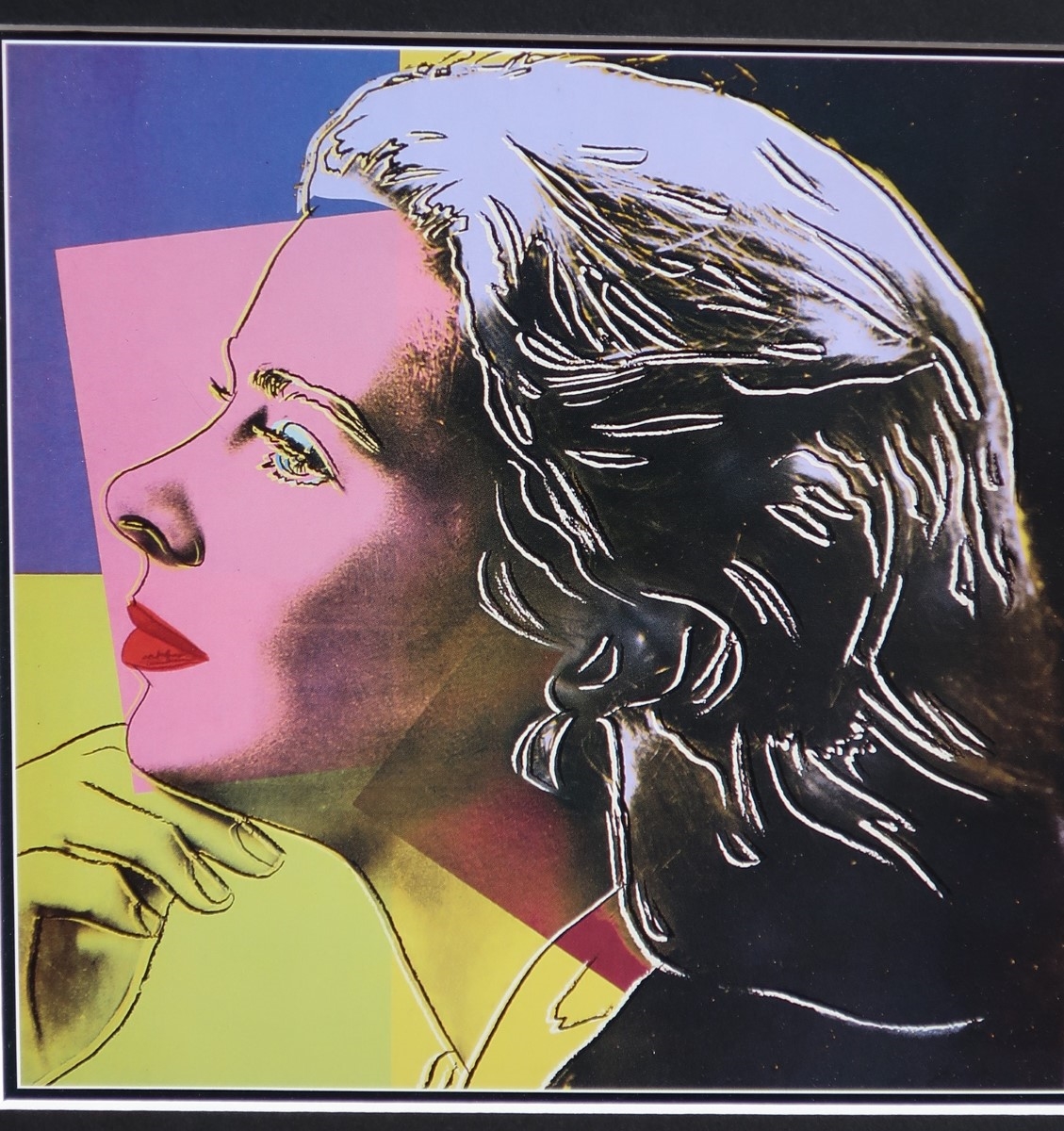 Andy Warhol | Andy Warhol (1928-1987) Portrait of Ingrid Bergmann (1983) | MutualArt