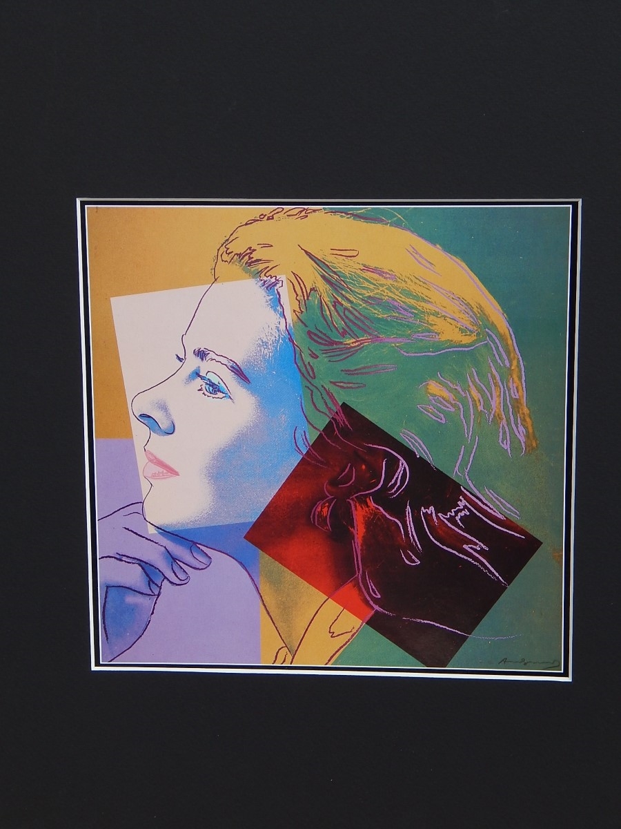 Andy Warhol | Andy Warhol(1928-1987) Portrait Ingrid Bergmann | MutualArt