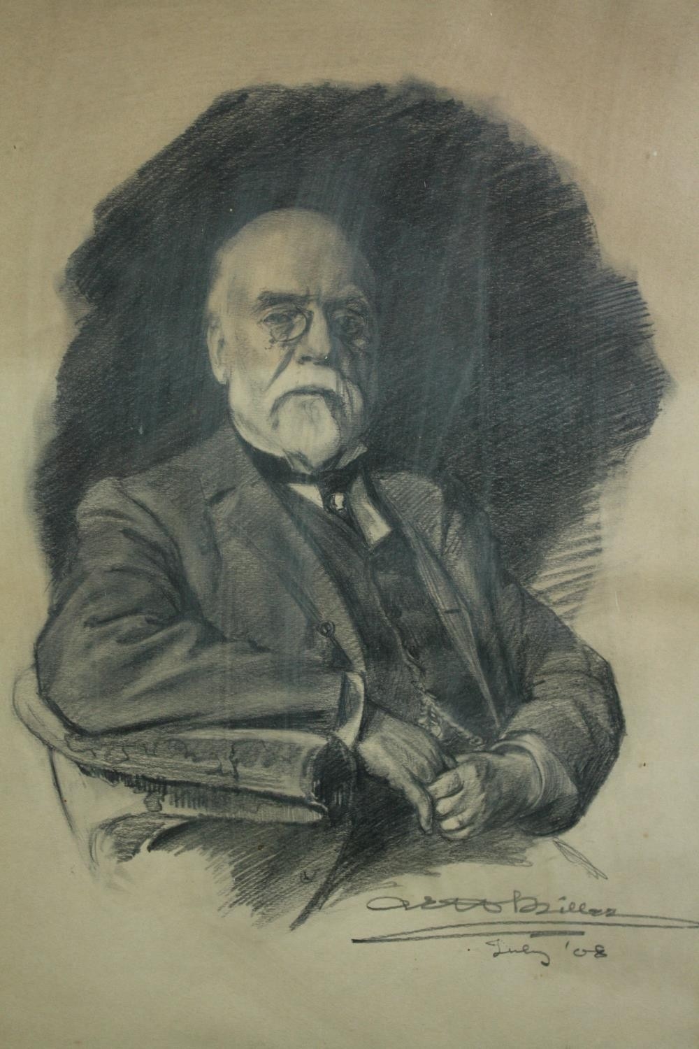 Archibald Elliot Haswell-Miller | Portrait on an unknown | MutualArt