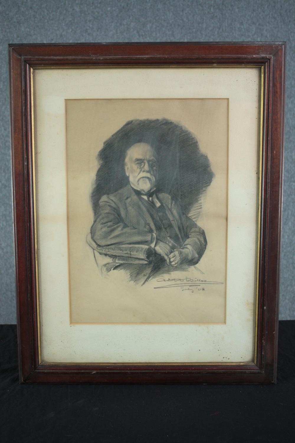 Archibald Elliot Haswell-Miller | Portrait on an unknown | MutualArt