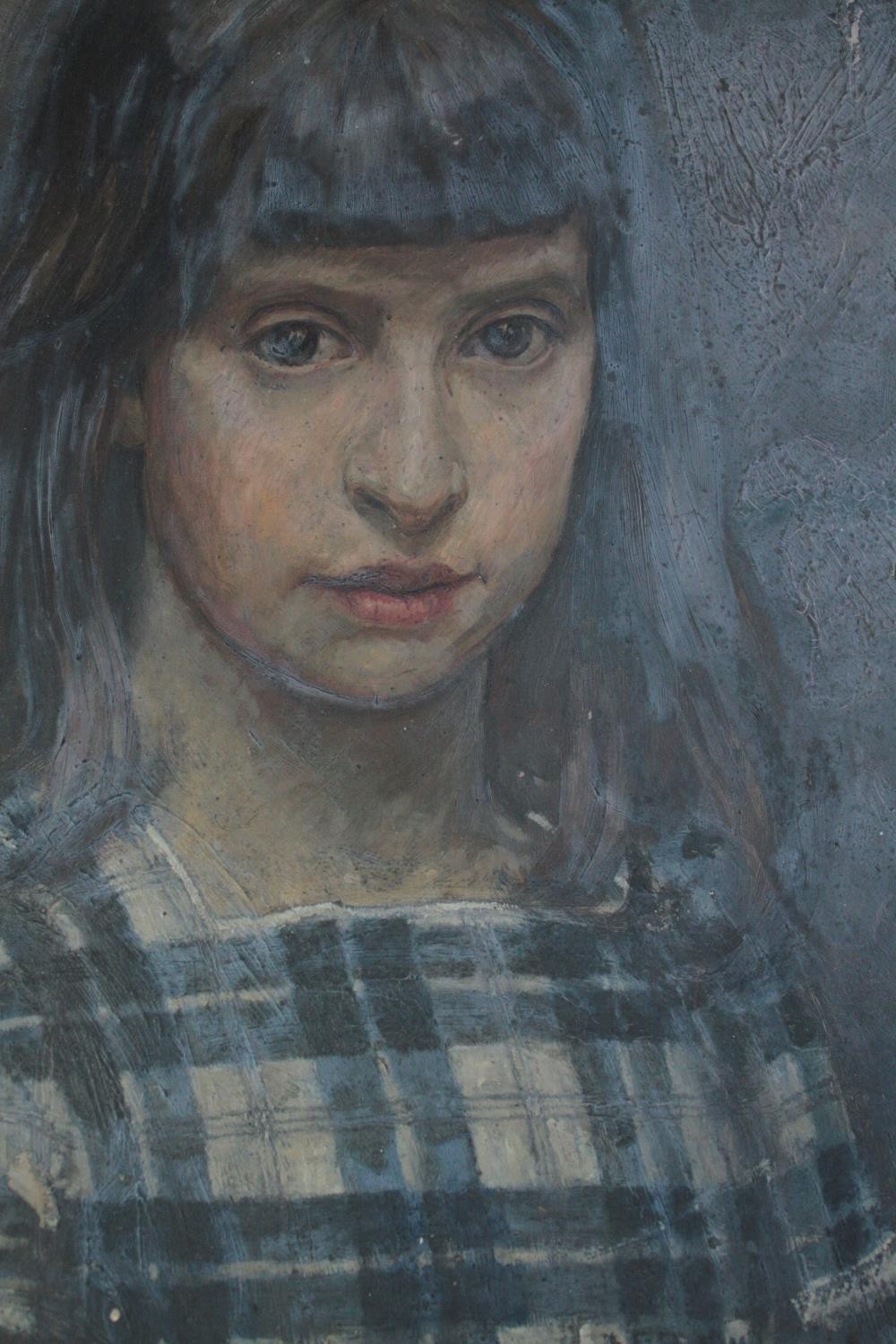 Archibald Elliot Haswell-Miller | Portrait of a girl | MutualArt