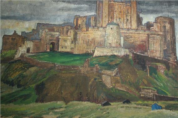 Archibald Elliot Haswell-Miller | Bamburgh Castle | MutualArt