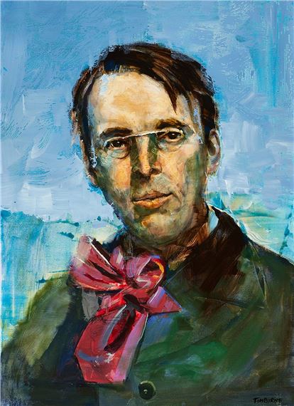 Tom Byrne | PORTRAIT OF WILLIAM BUTLER YEATS | MutualArt