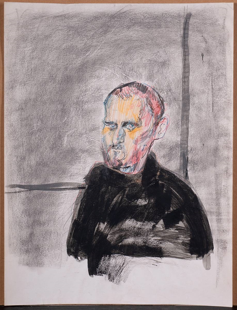 Brian Bourke | SELF PORTRAIT and FIGURE STUDIES (SET OF THREE) | MutualArt