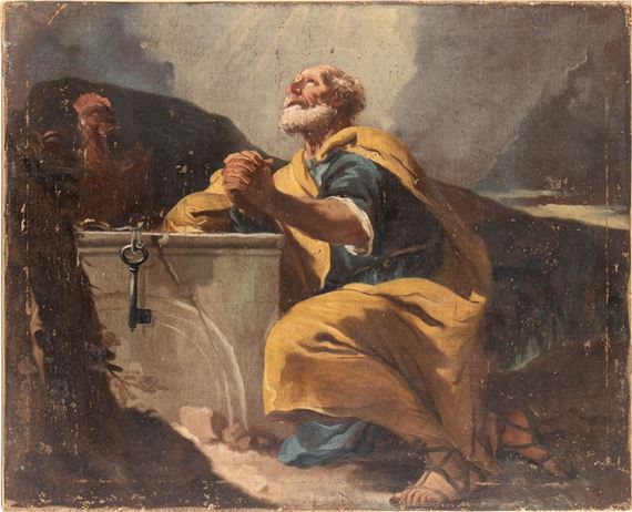 Emilian School, 18th Century | The Repentance of Saint Peter | MutualArt