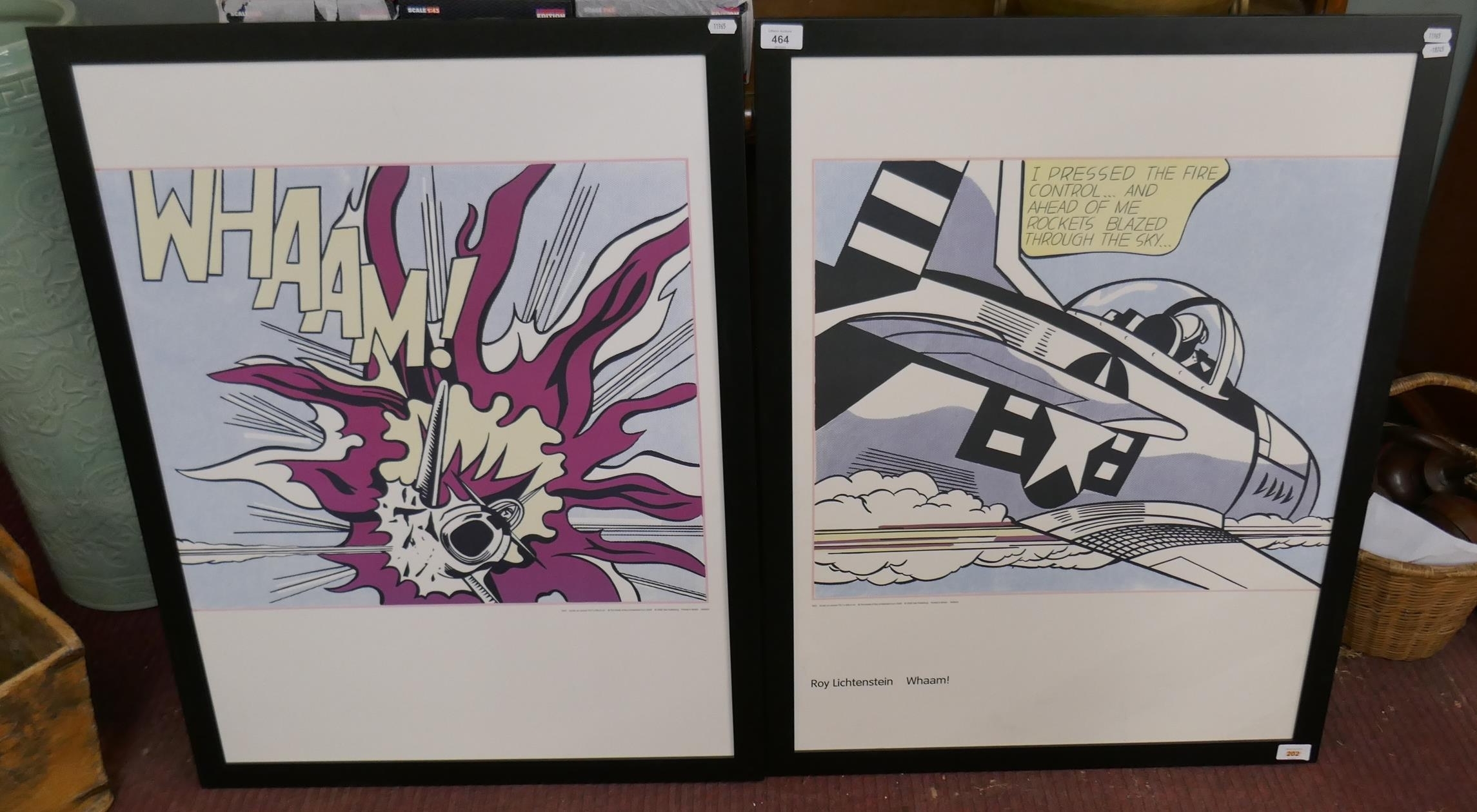 Roy Lichtenstein | WHAAM diptych | MutualArt