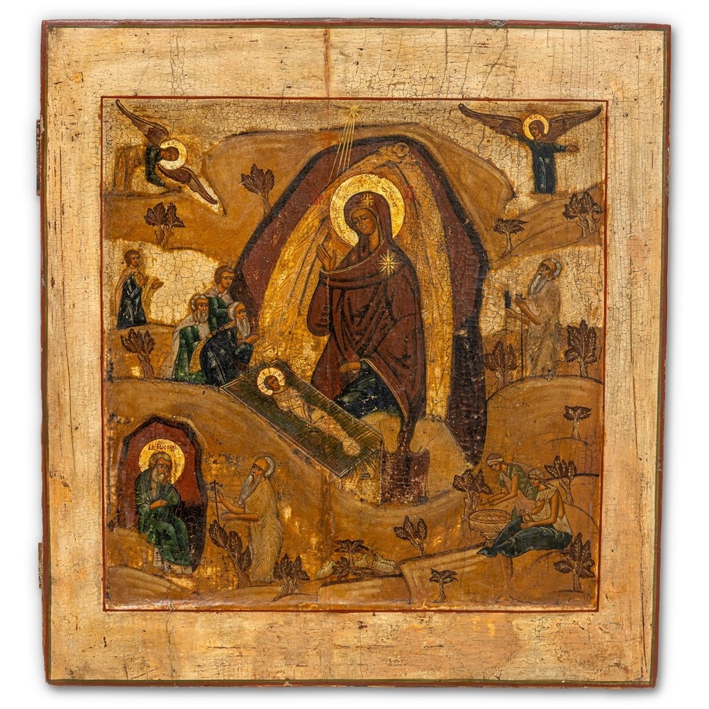 Russian School, 18th Century | Geburt Christi | MutualArt