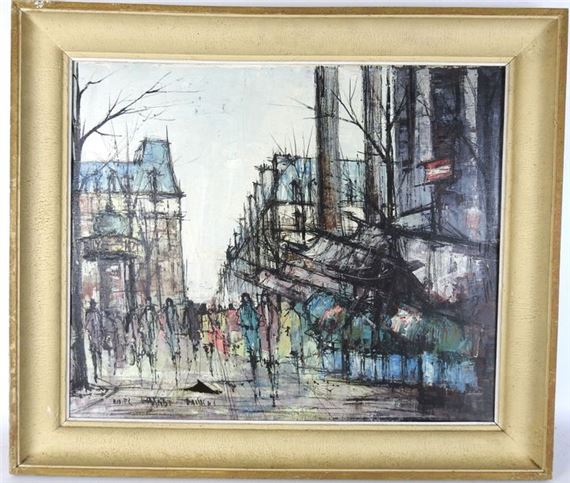 Didier Grandt | Flower market (1961) | MutualArt