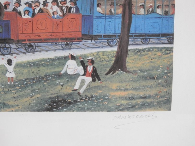 Dan Gandre | Le train de Saint Germain | MutualArt