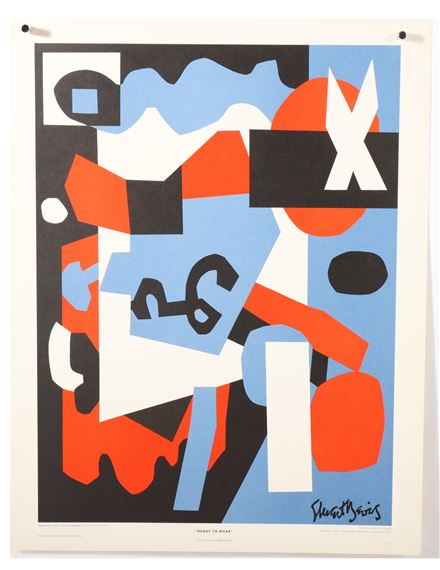 Stuart Davis | Study for a Drawing (Circa 1955) | MutualArt