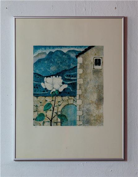 Herbert Breiter | Breiter Herbert, „Mit weisser Rose“ (1981) | MutualArt