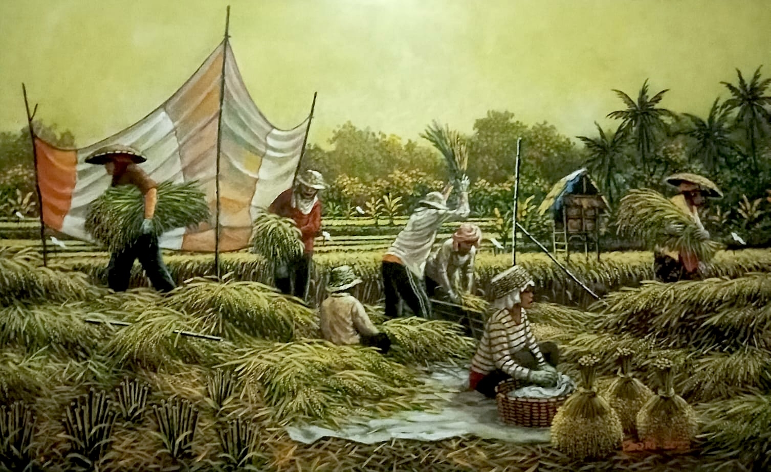 B. S. Nurdin | Panen Padi | MutualArt