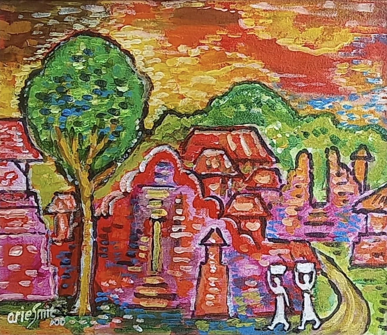 Arie Smit | The Village Temple | MutualArt