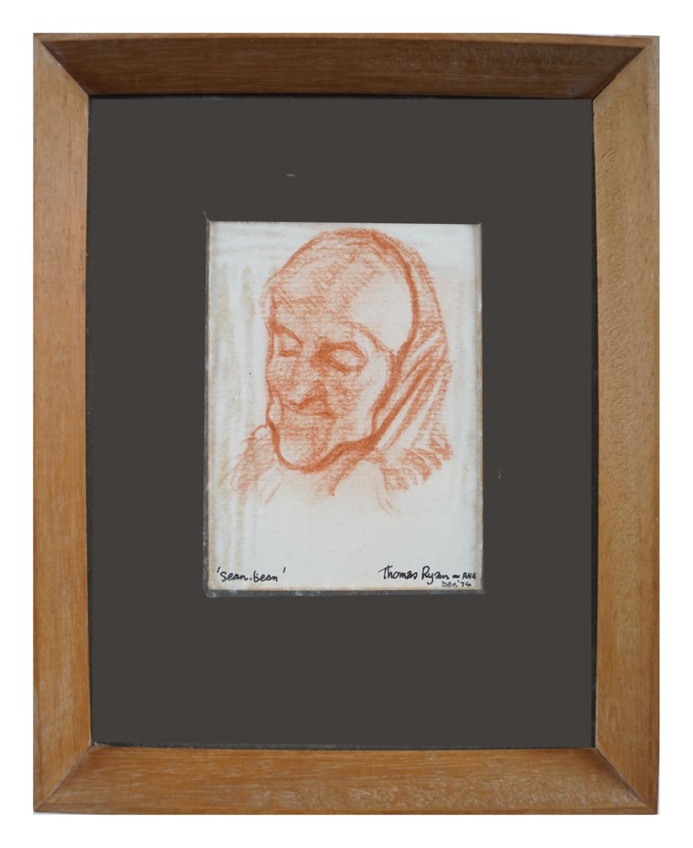 Thomas Ryan | 4 Portrait drawings | MutualArt