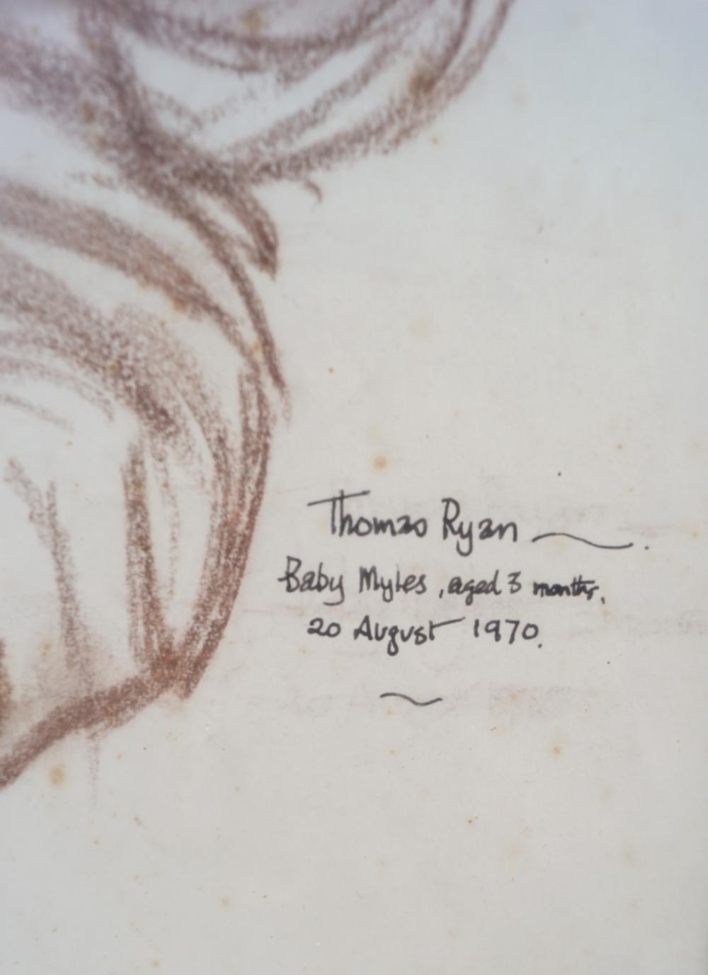 Thomas Ryan | 4 Portrait drawings | MutualArt