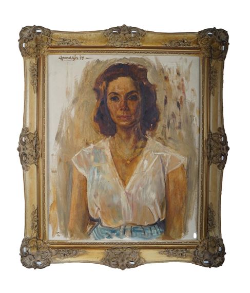 Raymond Piper | Portrait of a lady (1959) | MutualArt