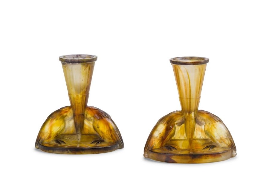 Gabriel Argy-Rousseau | Couple de rapaces | MutualArt