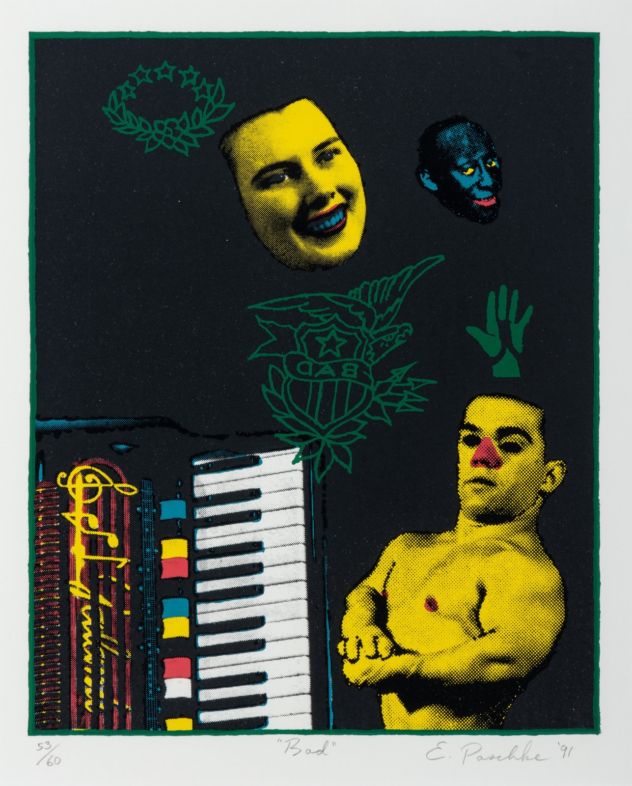 Ed Paschke | SANTA CABALLO (1988) | MutualArt