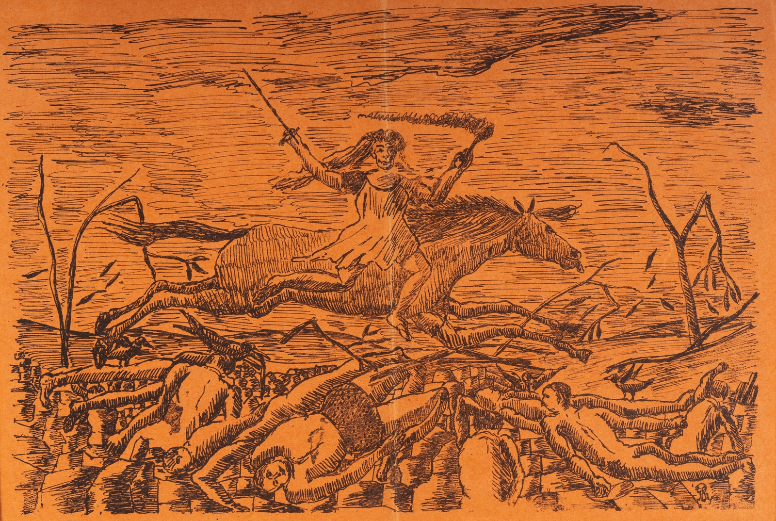 Henri Rousseau | La Guerre - Les Horreurs de la Guerre (1894) | MutualArt