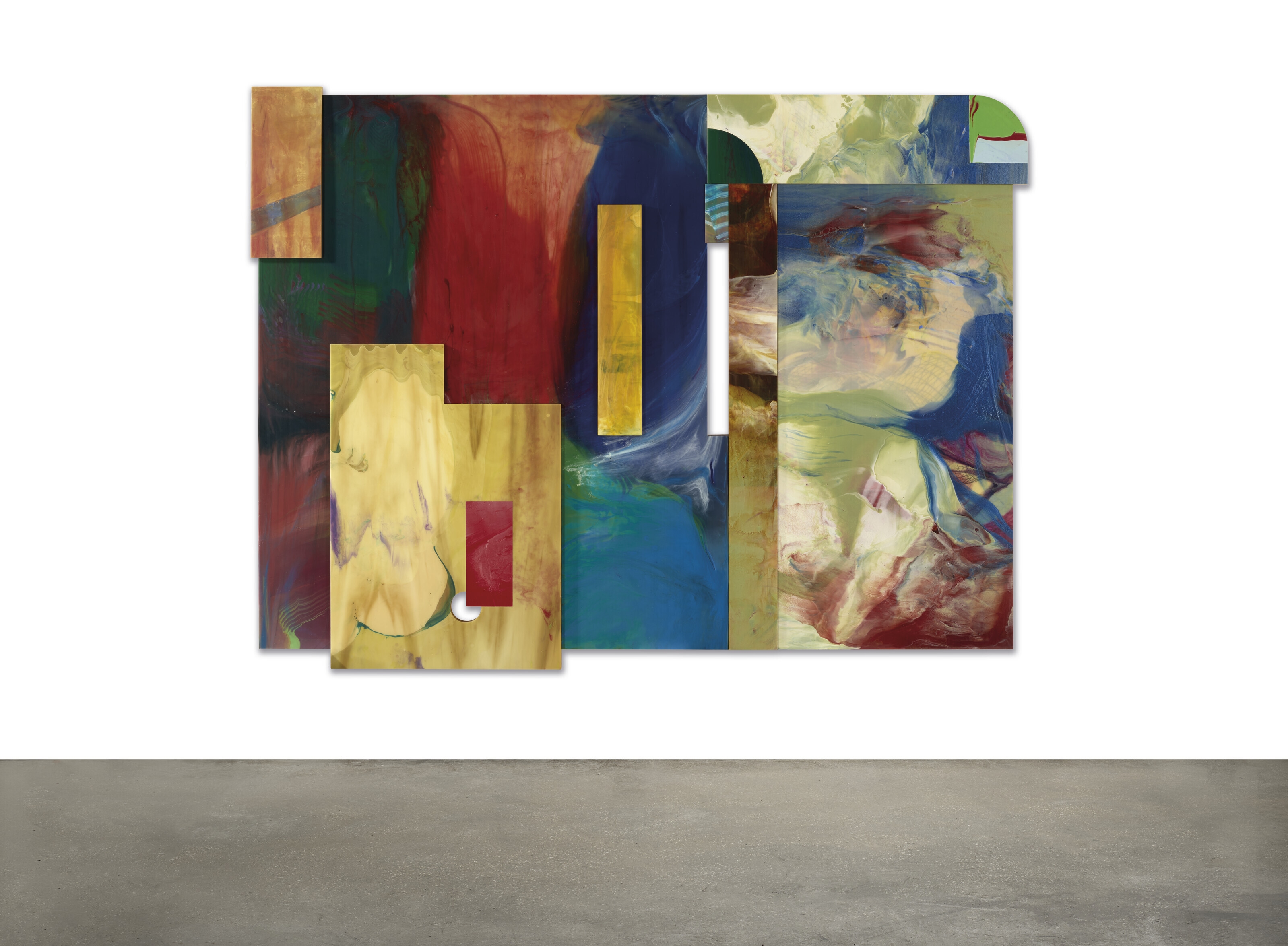 Sam Gilliam | Like Celadon and Other Color Rhythms | MutualArt