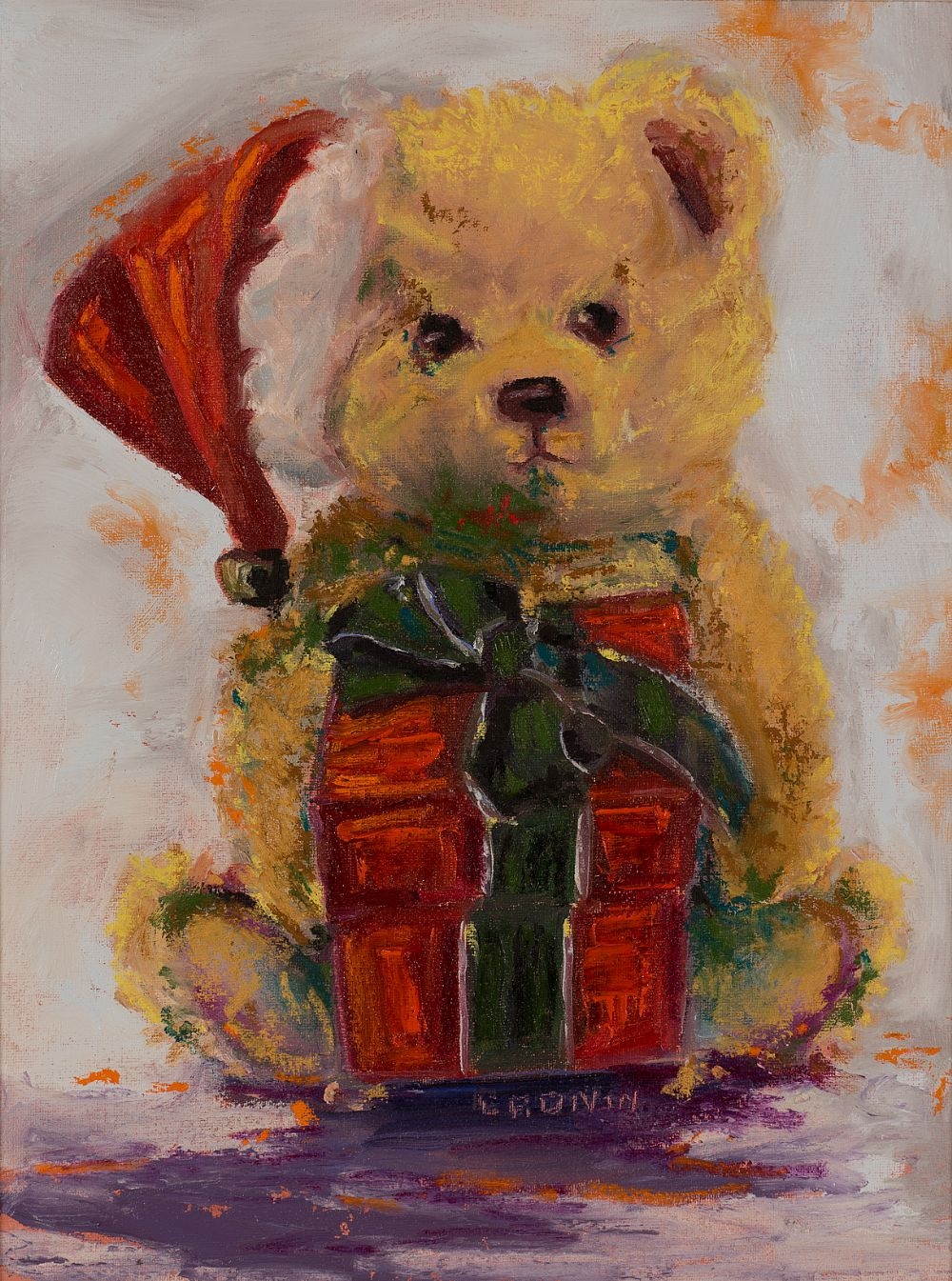 Susan Cronin | CHRISTMAS TEDDY | MutualArt