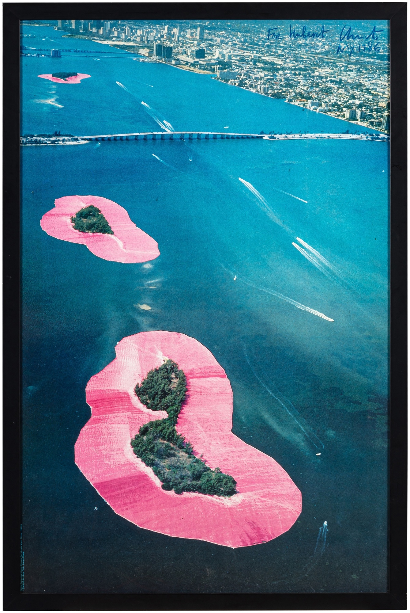 Christo | Surrounded Islands (1986) | MutualArt