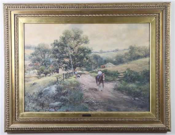 Frank F. English | pastoral landscape | MutualArt
