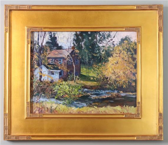 Ray Overpeck | Stream in Autumn | MutualArt