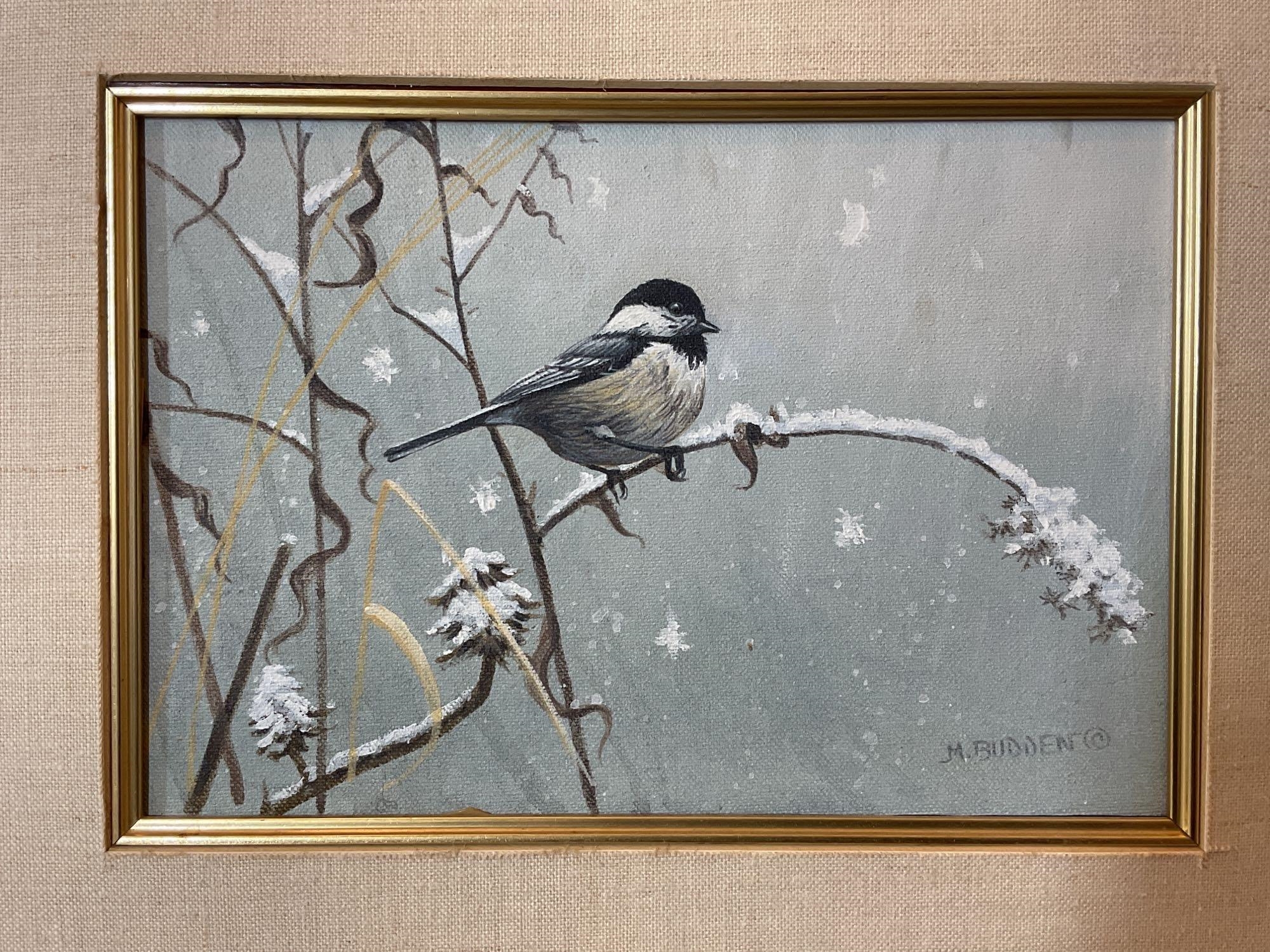 Michael Budden | Oil painting on board of bird | MutualArt