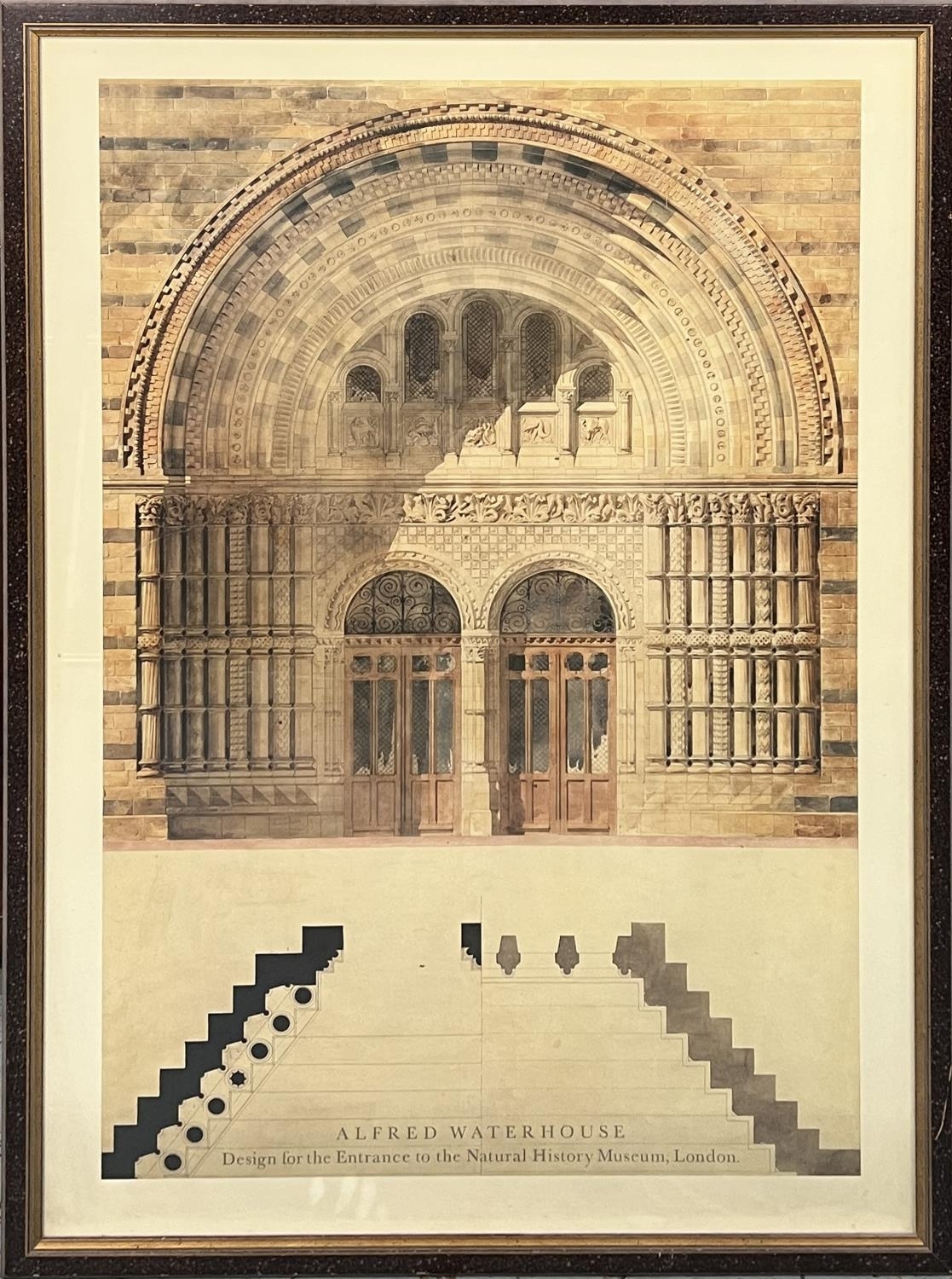 Alfred Waterhouse | NATURAL HISTORY MUSEUM ENTRANCE | MutualArt