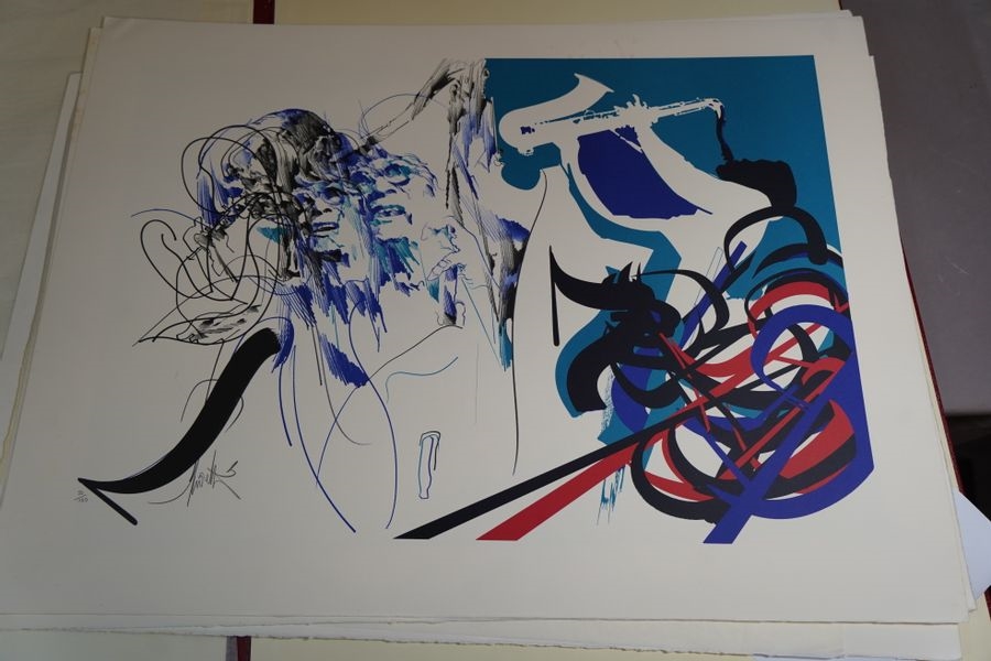 Raymond Moretti | 19- Raymond MORETTI 5 lithographies signées... - Lot ...