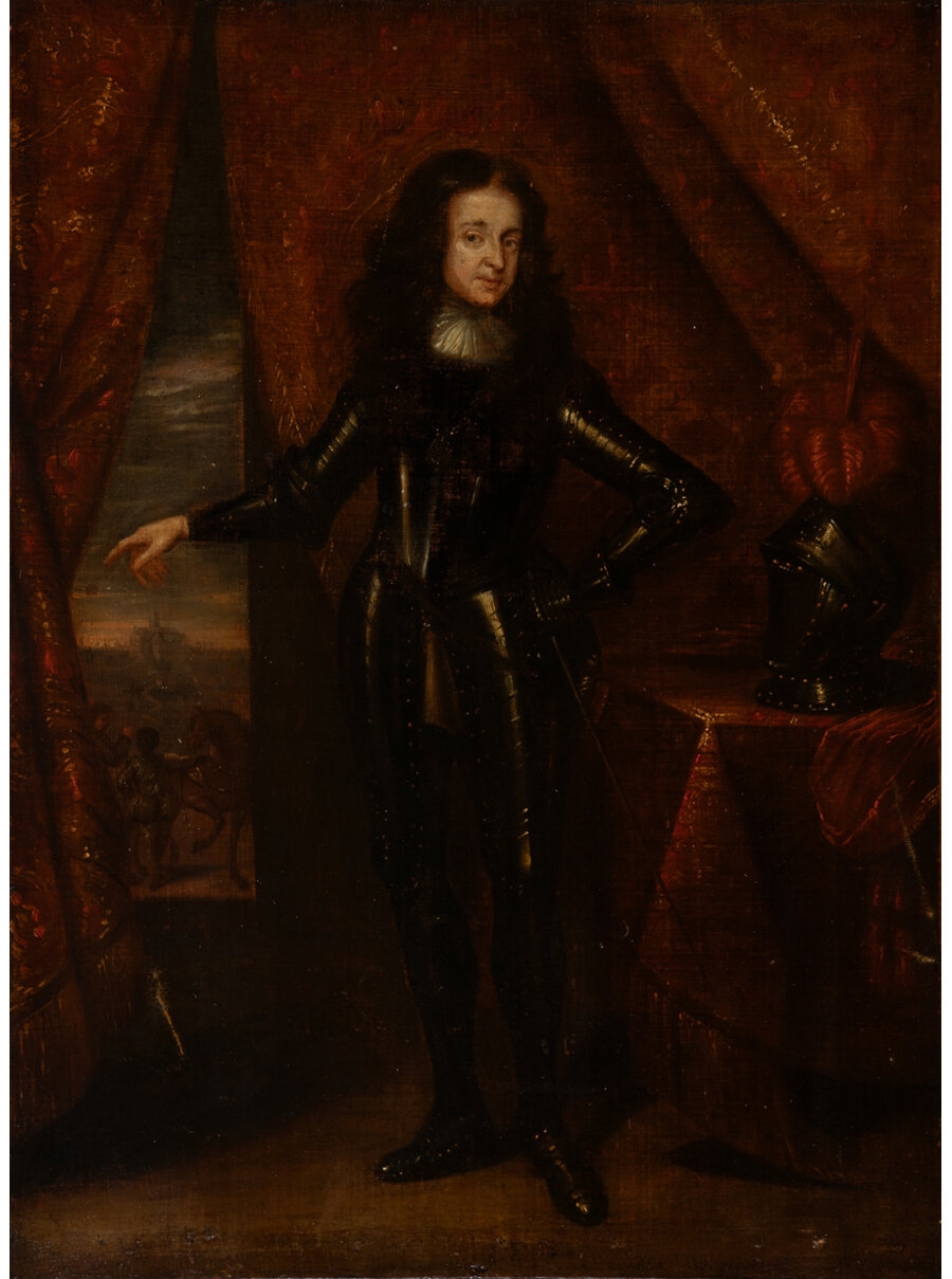 Continental School 18th Century Portrait Of King William Iii When