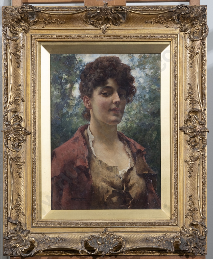 William A. Breakspeare | Portrait of a Young Woman | MutualArt