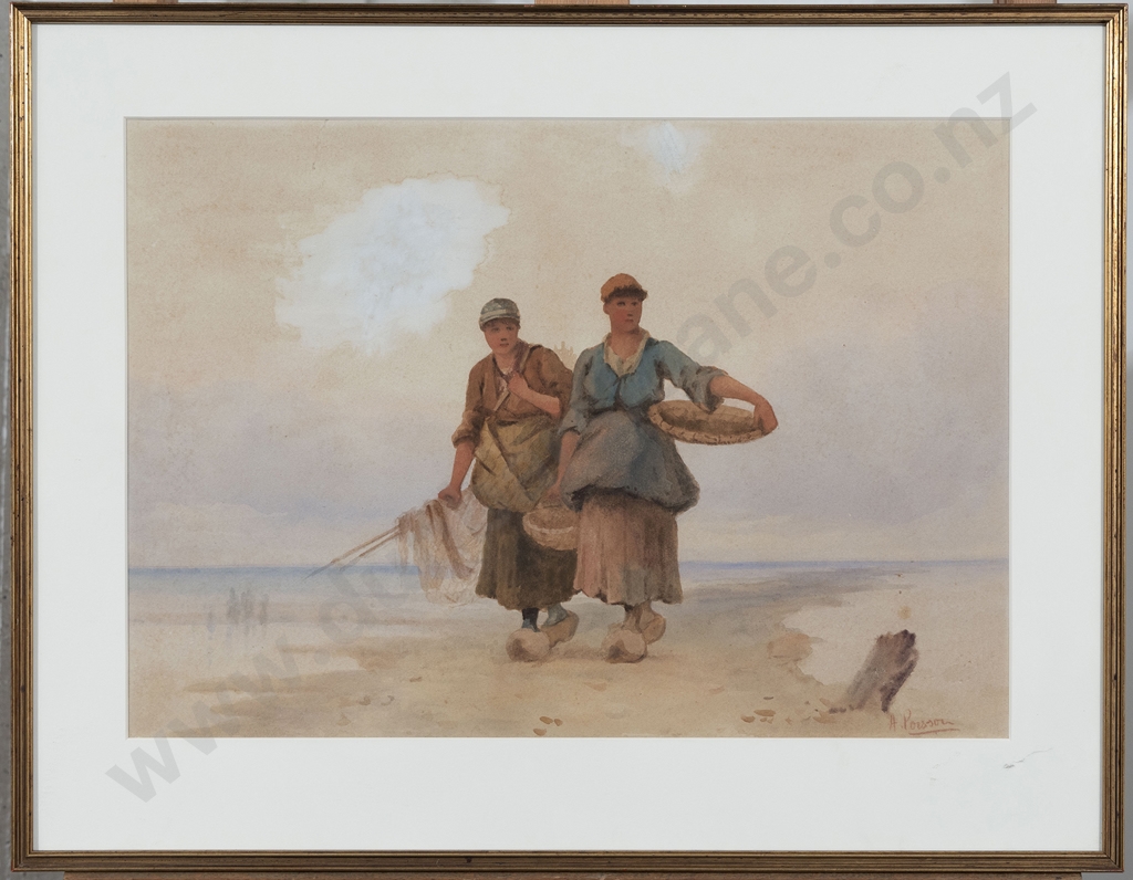 A. Parsons | Dutch Peasant Women | MutualArt