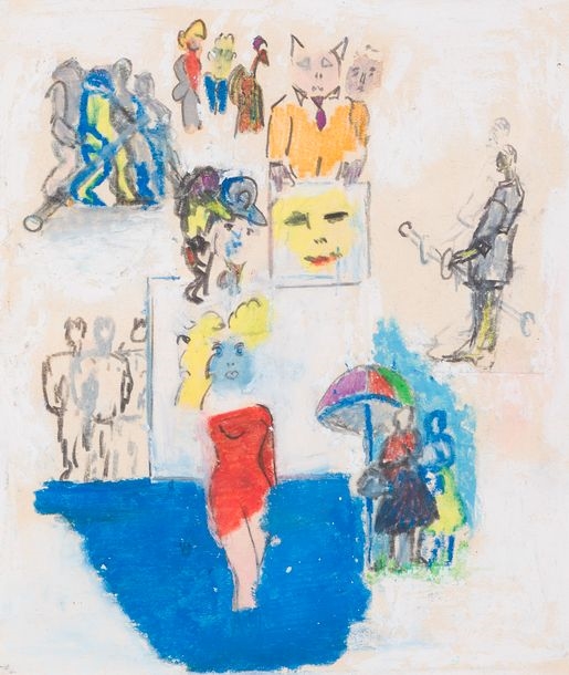 Martial Raysse | Dessin no 25 (Circa 1976) | MutualArt