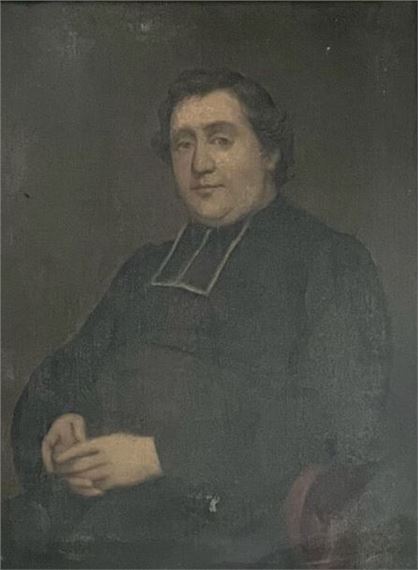 Pierre August Pichon | Portrait of an Abbot | MutualArt