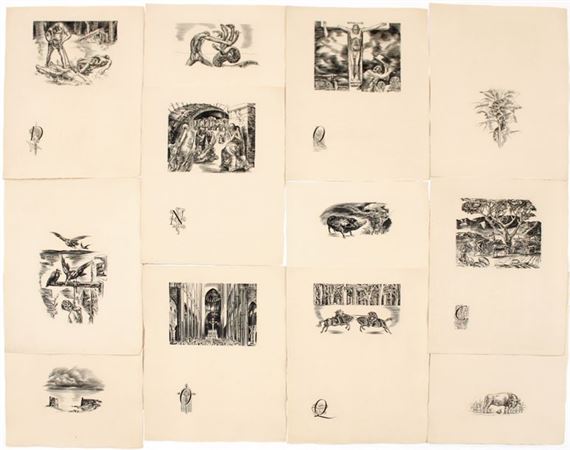 Albert Decaris | Twenty-four engravings | MutualArt