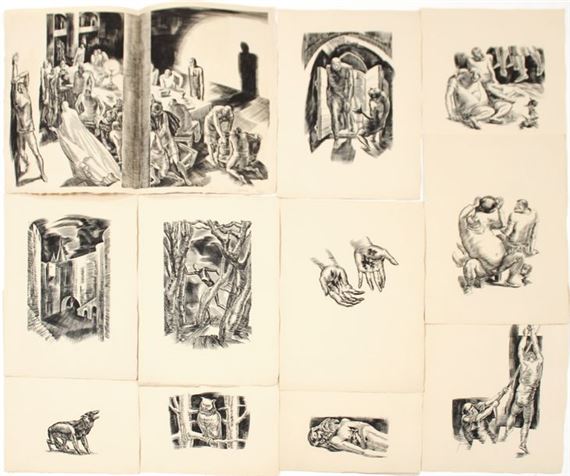 Albert Decaris | Thirty-four burin engravings | MutualArt