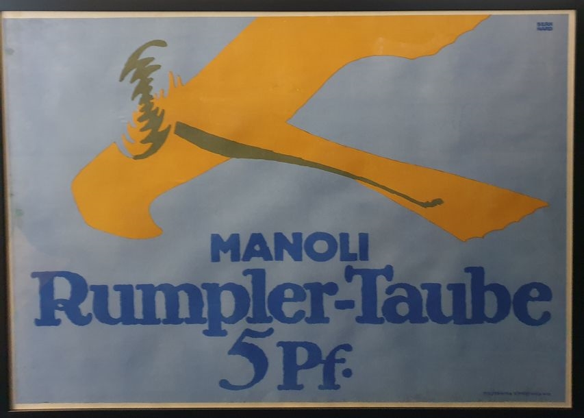 Lucian Bernhard | Poster MANOLI RUMPLER-TAUBE 5Pf | MutualArt