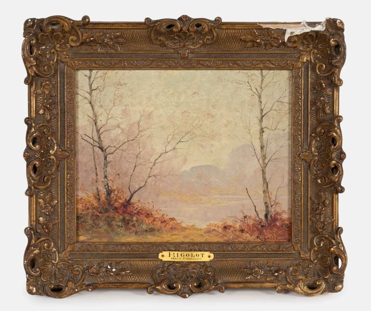 Albert-Gabriel Rigolot | Rivage méditerranéen à l'aube | MutualArt