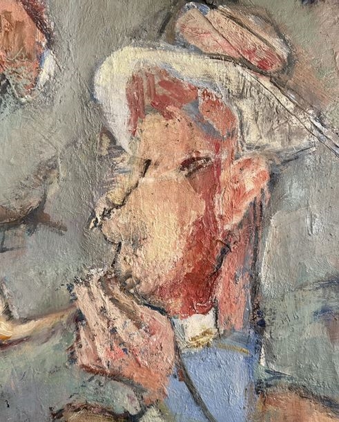 Nelly Marez-Darley | Pipe smoker (1882) | MutualArt