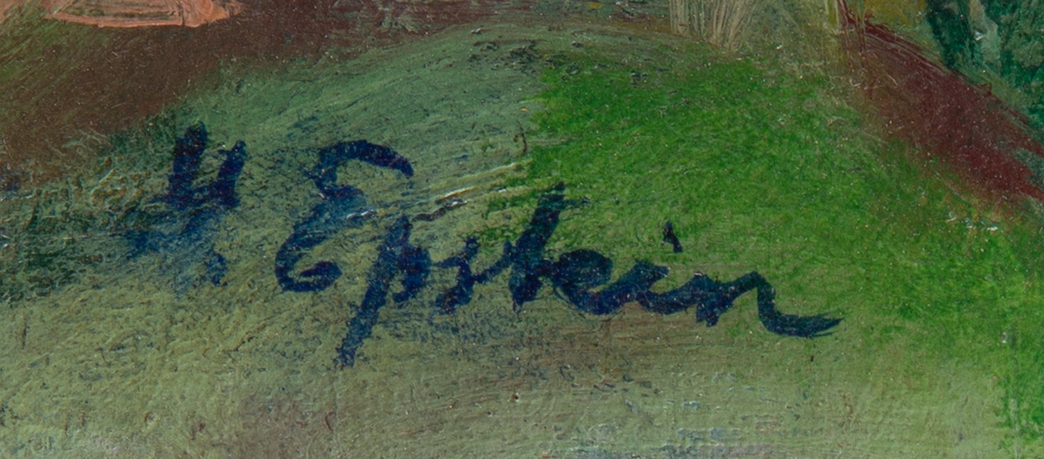 Henri Epstein | Landscape with trees | MutualArt