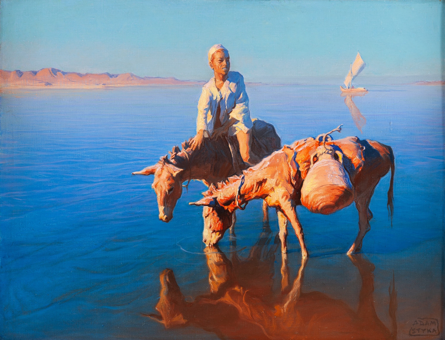 Adam Styka | Les amoureux | MutualArt