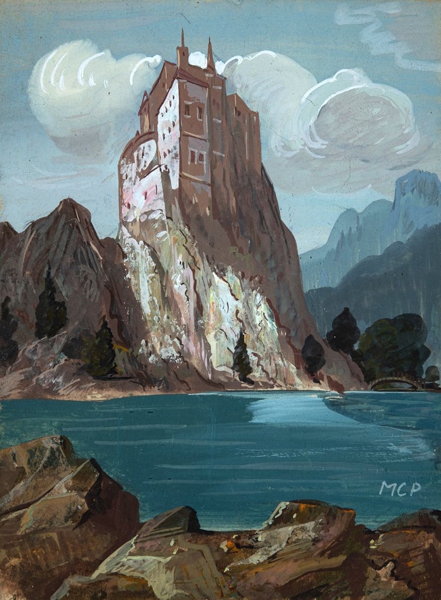 C. Pál Molnár | Landscape with Castle | MutualArt