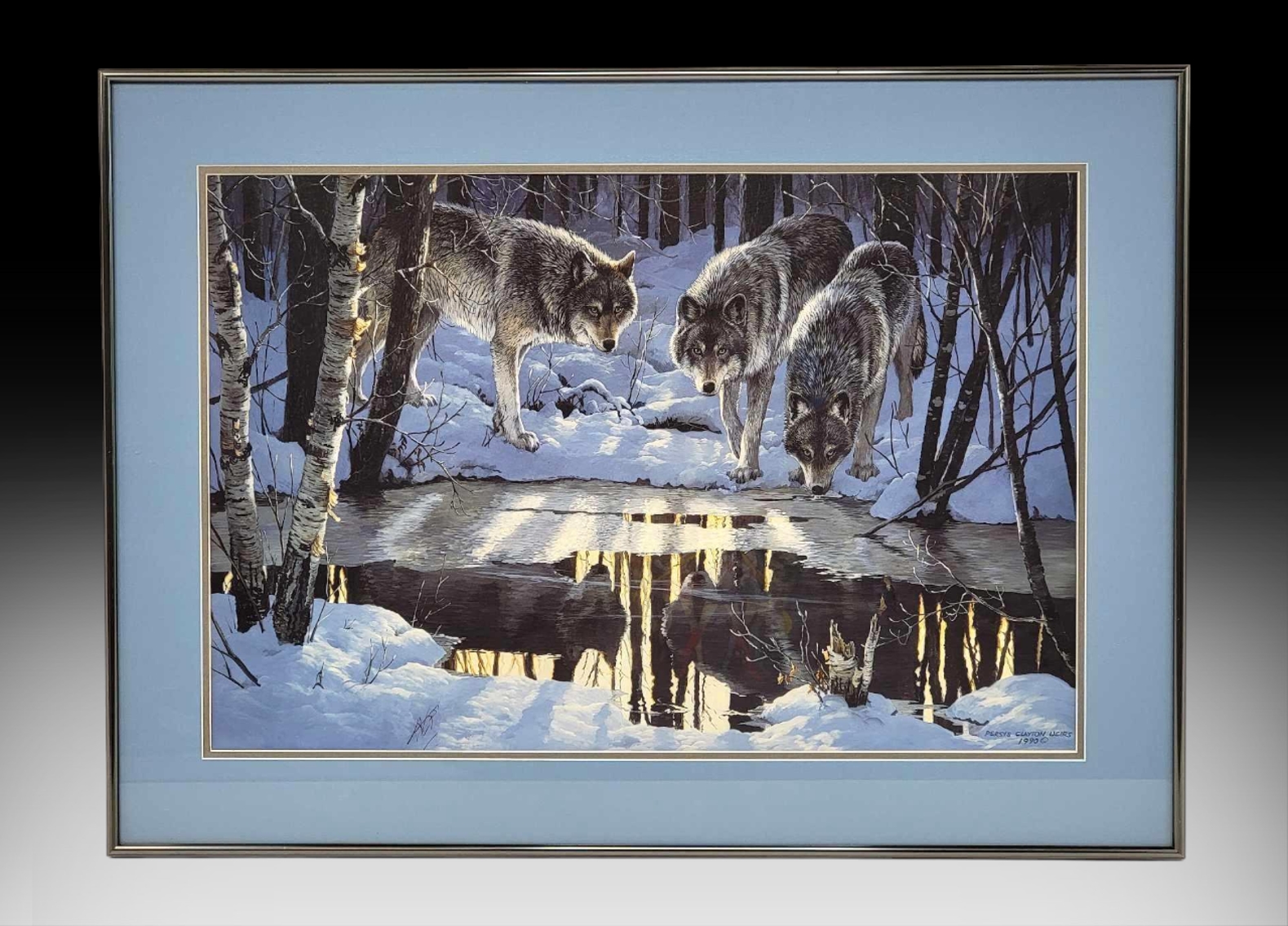 Persis Clayton Weirs | Reflections - Wolves (Circa 1990) | Compare ...